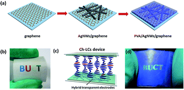 Highly stable and stretchable graphene–polymer processed silver ...