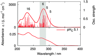 Computing UV/vis spectra using a combined molecular dynamics and ...