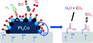 Unique reaction mechanism of preferential oxidation of CO over ...