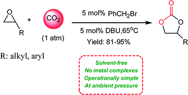 DBU/benzyl bromide: an efficient catalytic system for the chemical ...