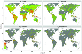 A comprehensive view of global potential for hydro-generated ...