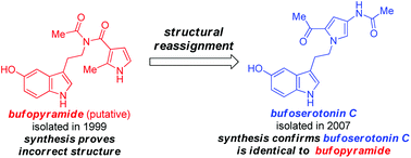 Alkaloids from the traditional chinese medicine ChanSu: synthesis-enabled structural ...