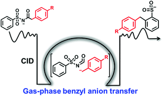 Benzyl anion transfer in the fragmentation of N-(phenylsulfonyl ...