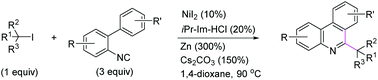Ni-catalyzed reductive addition of alkyl halides to isocyanides ...