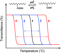 A new comonomer design for enhancing the pH-triggered LCST shift of ...