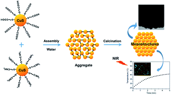 Facile synthesis of CuS mesostructures with high photothermal ...