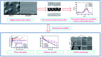 Structure and hydrothermal stability of highly oriented polyamide 6 ...