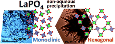 Non-aqueous preparation of LaPO4 nanoparticles and their application ...