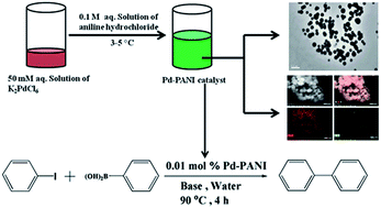 Green synthesis of a palladium–polyaniline nanocomposite for green ...