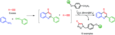 Ionic liquid-supported benzyl azide: an efficient soluble scavenger for ...
