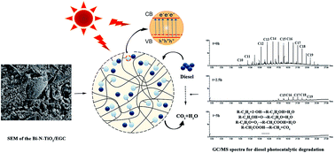 Floating photocatalysts based on loading Bi/N-doped TiO2 on expanded ...