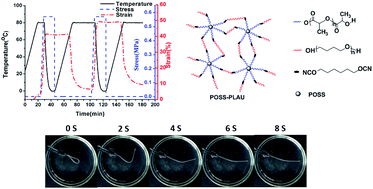 Improved shape memory performance of star-shaped POSS-polylactide based ...