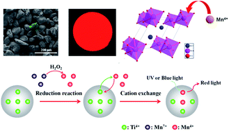 Large micro-sized K2TiF6:Mn4+ red phosphors synthesised by a simple ...