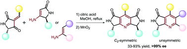 Synthesis of new chiral lactam-fused pyridine derivatives - RSC ...