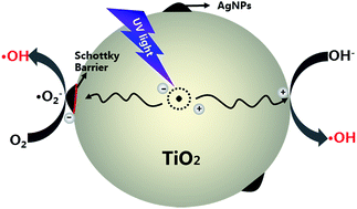 Controllable synthesis of Ag@TiO2 heterostructures with enhanced ...