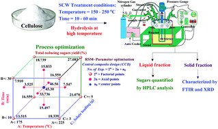 Optimization and hydrolysis of cellulose under subcritical water ...