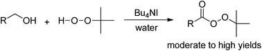 Bu4NI-catalyzed construction of tert-butyl peresters from alcohols ...