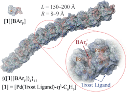 Pd-η3-C6H9 complexes of the Trost modular ligand: high nuclearity ...