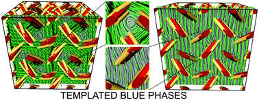 Templated blue phases - Soft Matter (RSC Publishing)