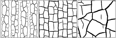 Crack patterns over uneven substrates - Soft Matter (RSC Publishing)