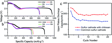 Chitosan as a functional additive for high-performance lithium–sulfur ...