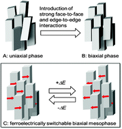 Achiral straight-rod liquid crystals indicating local biaxiality and ...
