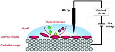 Chemistry at the square nanometer: reactivity at liquid/solid ...