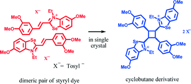 Peculiarities of styryl dyes of the benzoselenazole series crystal ...