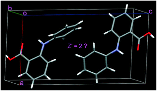 Fenamic acid crystal with two asymmetric units (Z′ = 2): why Z′ = 2 ...