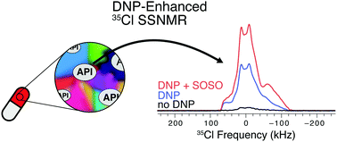 35Cl dynamic nuclear polarization solid-state NMR of active ...