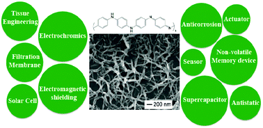 Polyaniline nanofibers: broadening applications for conducting polymers ...