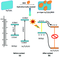 Fabrication of novel p–n heterojunction BiOI/La2Ti2O7 composite ...