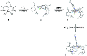 Unique molecular geometries of reduced 4- and 5-coordinate zinc ...