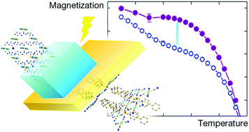 Synergistic photomagnetic effects in coordination polymer ...