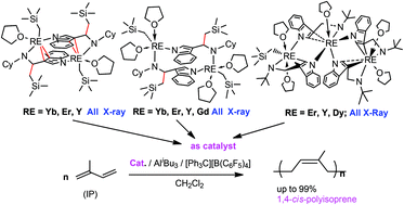 Di and trinuclear rare-earth metal complexes supported by 3-amido ...