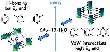 Combined in- and ex situ studies of pyrazine adsorption into the ...
