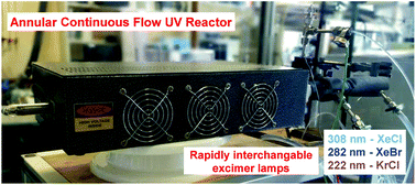 A laboratory-scale annular continuous flow reactor for UV ...