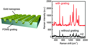 Highly sensitive and uniform surface-enhanced Raman spectroscopy from ...