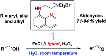 Chemoselective hydrogen peroxide oxidation of primary alcohols to ...