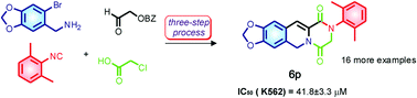 Practical synthesis and cytotoxic evaluation of the pyrazino[1,2-b ...