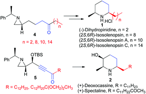 One-pot multiple reactions: asymmetric synthesis of 2,6-cis ...