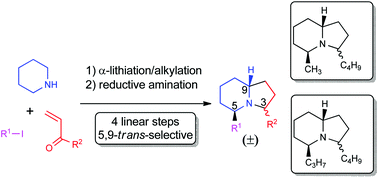 A short and modular approach towards 3,5-disubstituted indolizidine ...