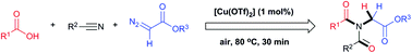 In situ generation of nitrilium from nitrile ylide and the subsequent ...