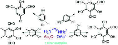 Formylation of phenols using formamidine acetate - Organic ...