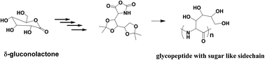 Glycopeptides derived from glucosaminic acid - Polymer Chemistry (RSC ...