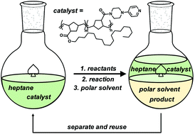 Phase-selectively soluble polynorbornene as a catalyst support ...