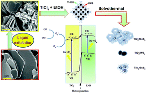 Liquid exfoliation of layered metal sulphide for enhanced ...