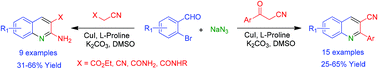 Copper-catalyzed synthesis of quinoline derivatives via tandem ...