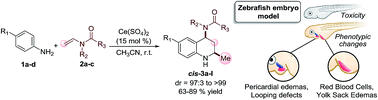 Ce(SO4)2-catalysed the highly diastereoselective synthesis of ...