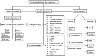 The functionalization of fluoroelastomers: approaches, properties, and ...